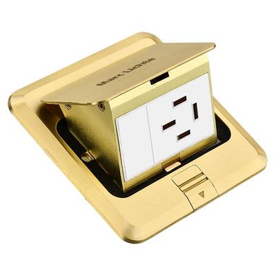 大功率16A380V三相四线全铜地插