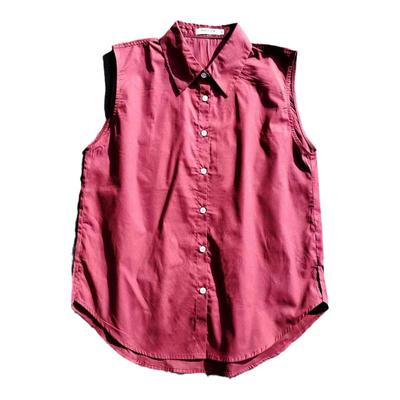 全棉叠穿马甲好品质打底假领无袖