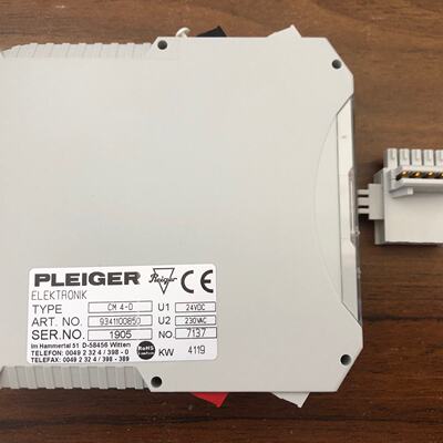 议价PLEIGER CM4-D 控制模块，9341100850，