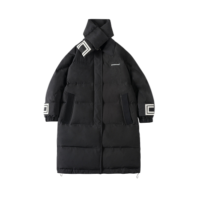 betweenand不吞冬季经典黑色长款