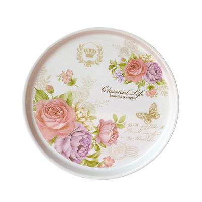 密胺加厚托盘欧式家用茶盘水杯盘