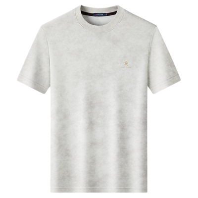 梦特娇夏季男士短袖T恤圆领体恤