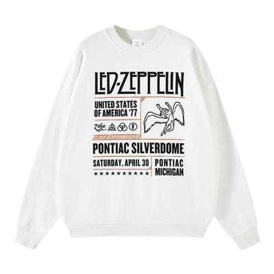 LedZeppelin摇滚圆领连帽卫衣