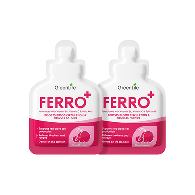 【天猫U先】2包Greenlife补铁成人女性经期孕哺乳口服液补气血