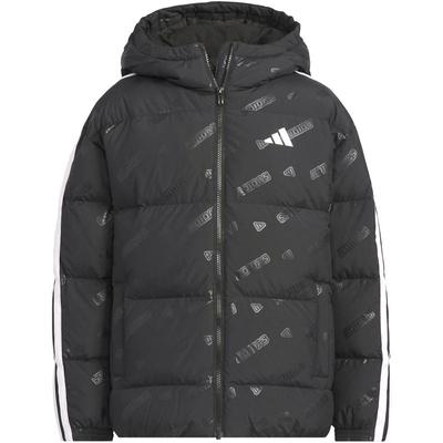 阿迪达斯男中大童厚款保暖羽绒服