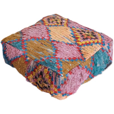 进口手工编织羊毛棉神器民宿蒲团