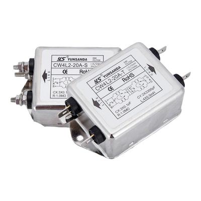 单相电源滤波器导轨端子220V