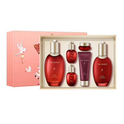 【新年礼物】Whoo后津率享平颜润肤保湿水乳套装礼盒熟龄肌