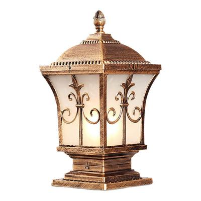 户外防水太阳能墙头灯