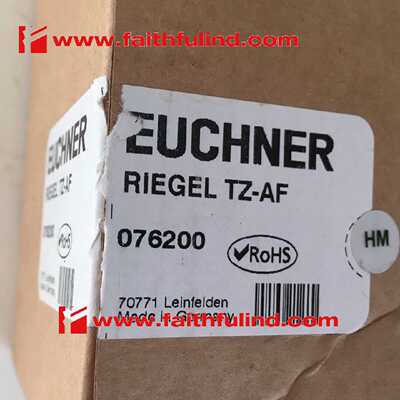 议价Euchner 076200 安士能全新安全模块 BOLT REGEL TZ-AF FOR R