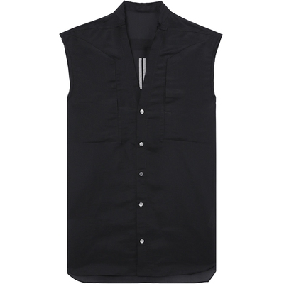 ITRickOwens中长款飞袖背心