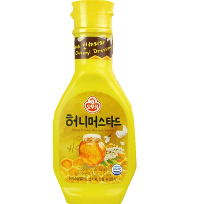 韩国进口ottogi蜂蜜芥末酱265g