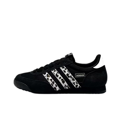 球鞋定制 adidas  originals R71 小猎豹 复古豹纹低帮男女德训鞋
