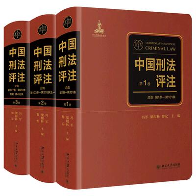 中国刑法评注全三卷2023年