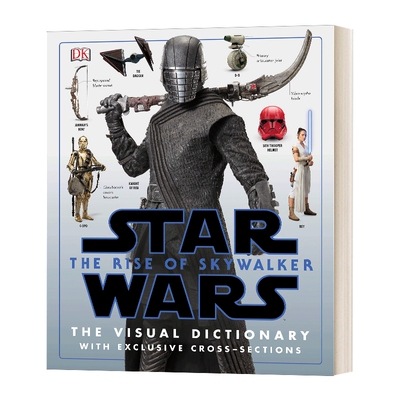 英文原版 Star Wars The Rise of Skywalker The Visual Dictionary 星球大战正传9 天行者崛起视觉百科词典 进口英语艺术书籍
