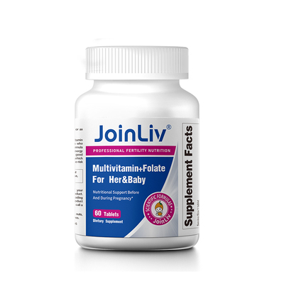 JoinLiv觉厉 活性叶酸400mcg+复合维生素 120粒/瓶 女性孕妇备孕