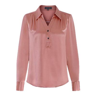 MARYLING玛俪琳秋季V型职业衬衫