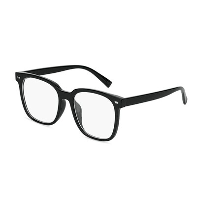 大框素颜经典黑框眼镜男女通用修饰脸型防蓝光防辐射专业近视眼镜