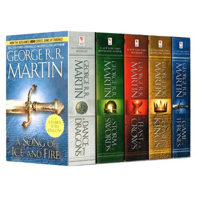 英文原版冰与火之歌权力的游戏