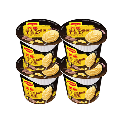 美极芝士黑松露土豆泥快速充饥