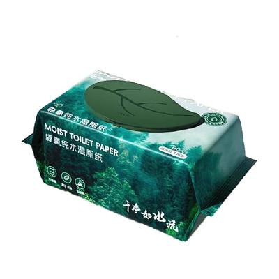 超亚湿厕纸纯水家庭实惠装湿纸巾