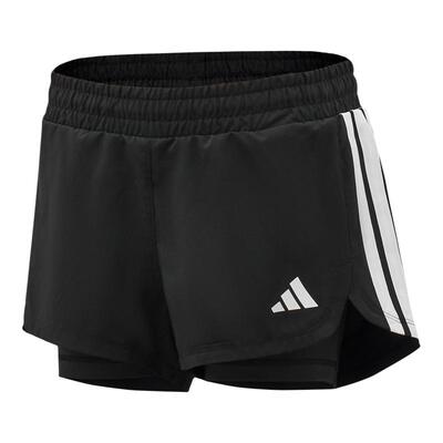 【自营】adidas阿迪达斯PACER 2IN1女子运动休闲短裤KD9742
