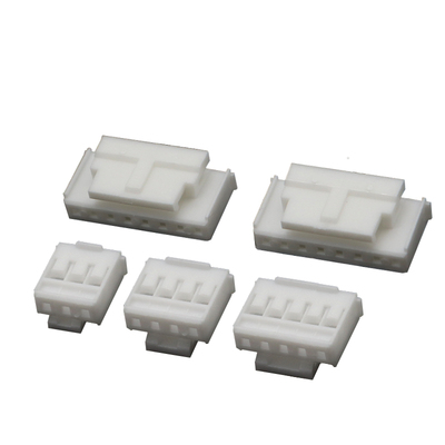 HY2.0 胶壳插头 2.0mm间距 单排带锁扣2P3P4P5P6P7P8P-12P连接器