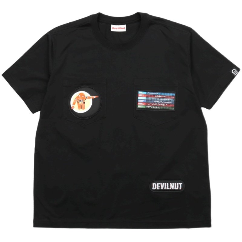 DEVIL NUT潮牌恶魔春夏新款宽松短袖T-太空漫游 STY_虎窝淘