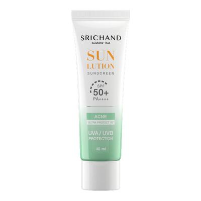 泰国施婵SRICHAND痘肌专用养肤防晒霜40ml