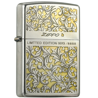 zippo打火机正品限定幸运唐草