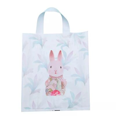 手提袋哈哈兔大中小号侧宽