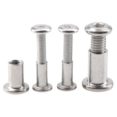 304不锈钢子母铆钉家具床连接