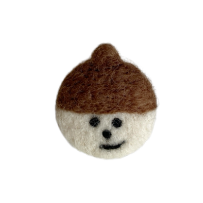 韩国进口饭团包挂件羊毛毡东大门