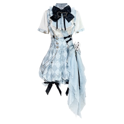 时空爱丽丝 原创Lolita爱丽丝印花王子系套装