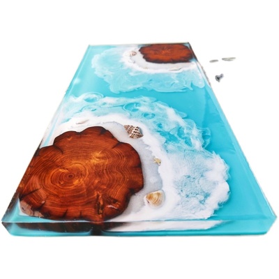 环氧树脂茶盘茶台实木茶具茶海