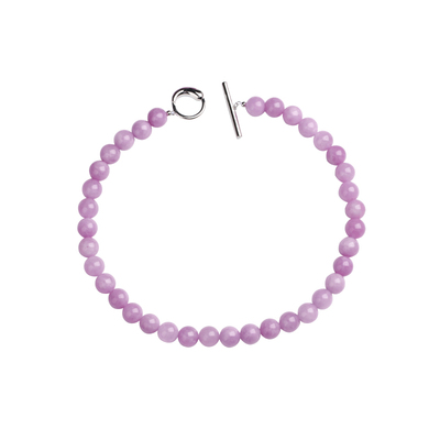 串珠紫黛项链紫色柔美