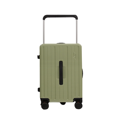 宽拉杆刹车减震轮双层防爆拉链