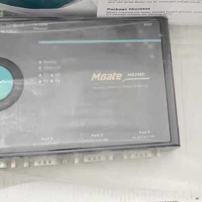 【请询价】MOXA 摩莎MGate MB3480 4口标准 MODBU