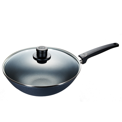 进口炒锅家用30cm钻石无油烟德国