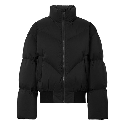 VMH冬男装白鸭绒短款黑色羽绒服