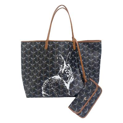 CTANDJIM购物袋彩绘托特包