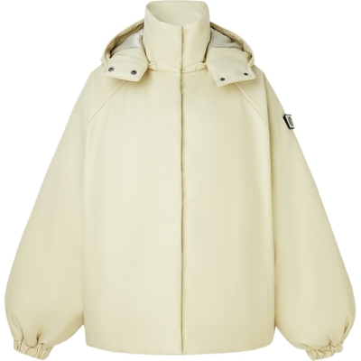 【折扣】Rotate 女秋冬贴花连帽外套