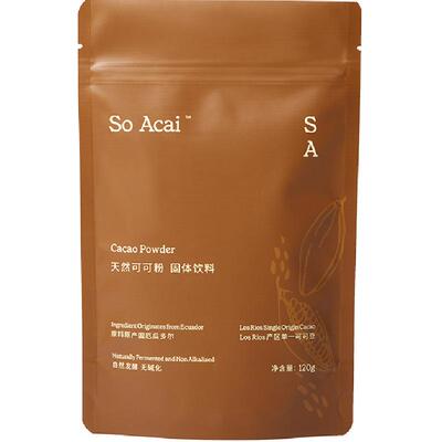 SOACAI未碱化纯可可粉120g