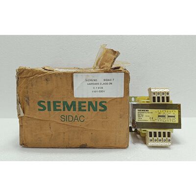 Siemens 4AM34952LA000N SIDACT 100VA 0.1kVA Transformer 110V2