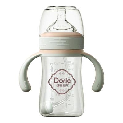 多吉宝贝新生儿玻璃奶瓶宽口径