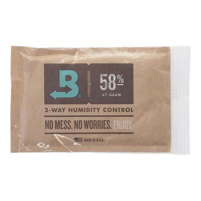 原装进口Boveda 雪茄保湿袋58 75 72 62 65 69%烟草大保湿包67g