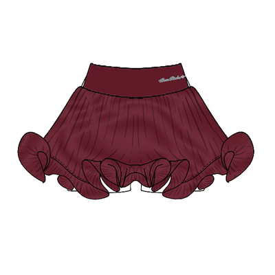 彭派奇运动短裙网纱健身半身裙女