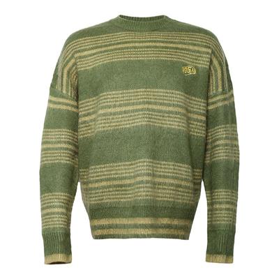 冬季马海毛慵懒宽松圆领