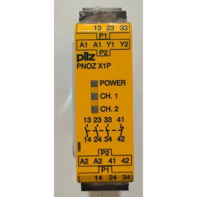 议价明PILZ安全继电器PNOZX1P24VDC3维修