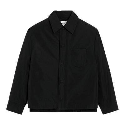 【季末甄选】Ami Paris 男士立体ADC塔夫绸夹克 爱心翻领外套